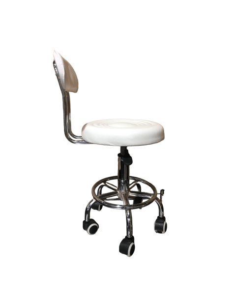 silla con ruedas blancas (3) | JC Golden Supply