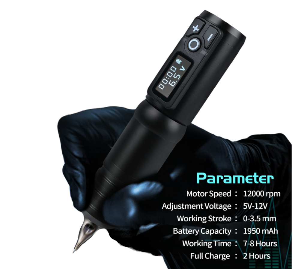 SAIKOYA TATTOO PEN MACHINE WIRELESS | JC Golden Supply